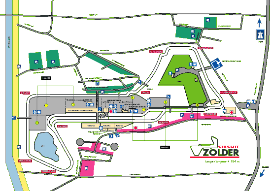 Streckenportrait Zolder